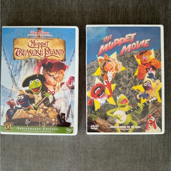 Media | Childrens Dvds Muppet Treasure Island The Muppet Movie | Poshmark
